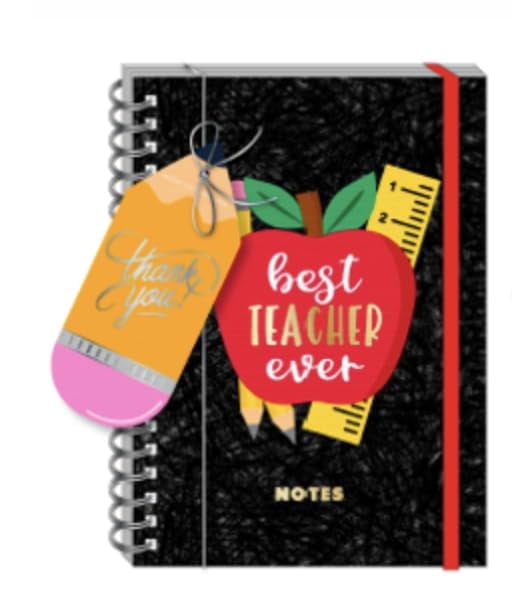 VOTUM Teacher Appreciation Notebook Gift Set – Spiral Journal with Gift ...
