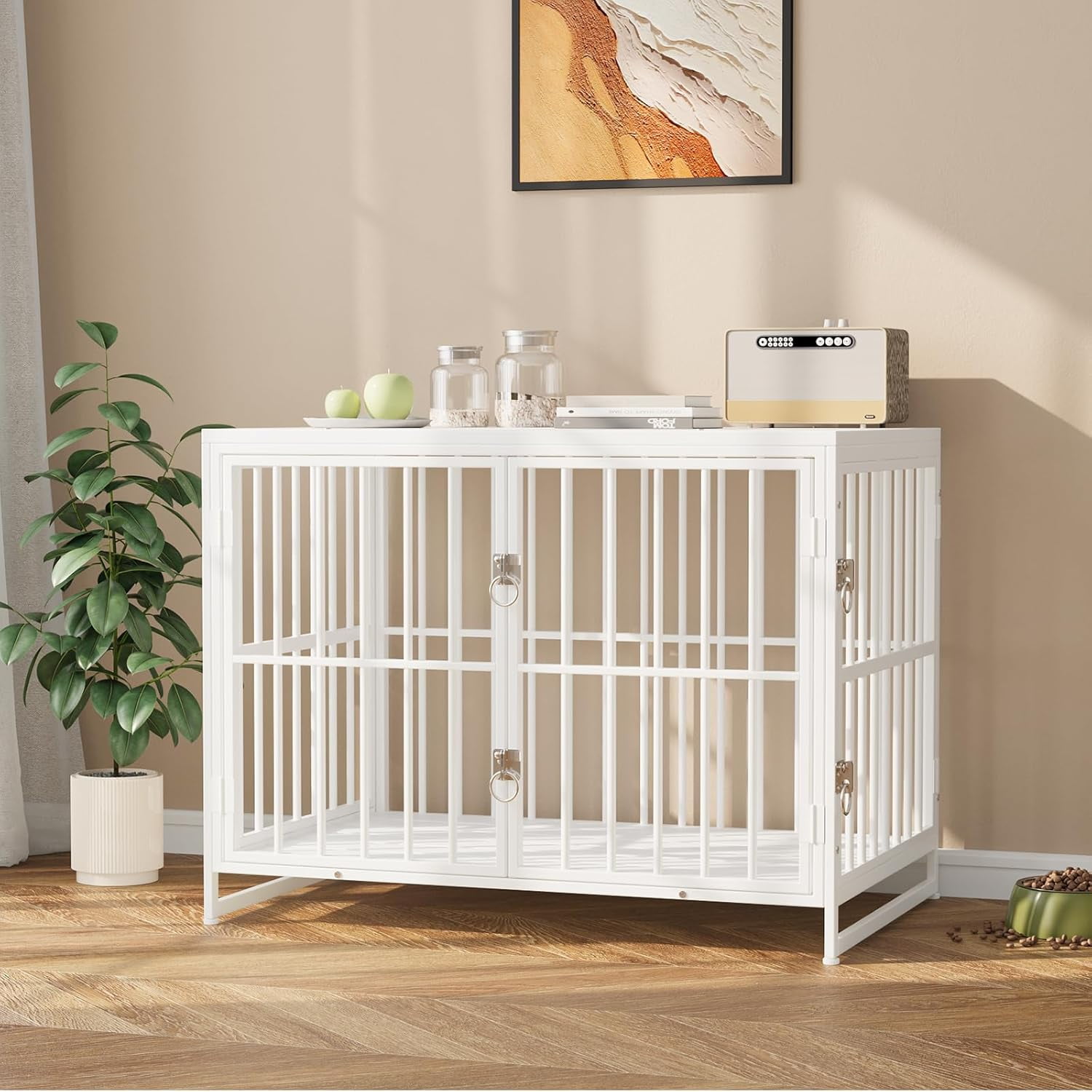 VOWNER 38 Inch Dog Crate Furniture for Medium and Small Dogs ...