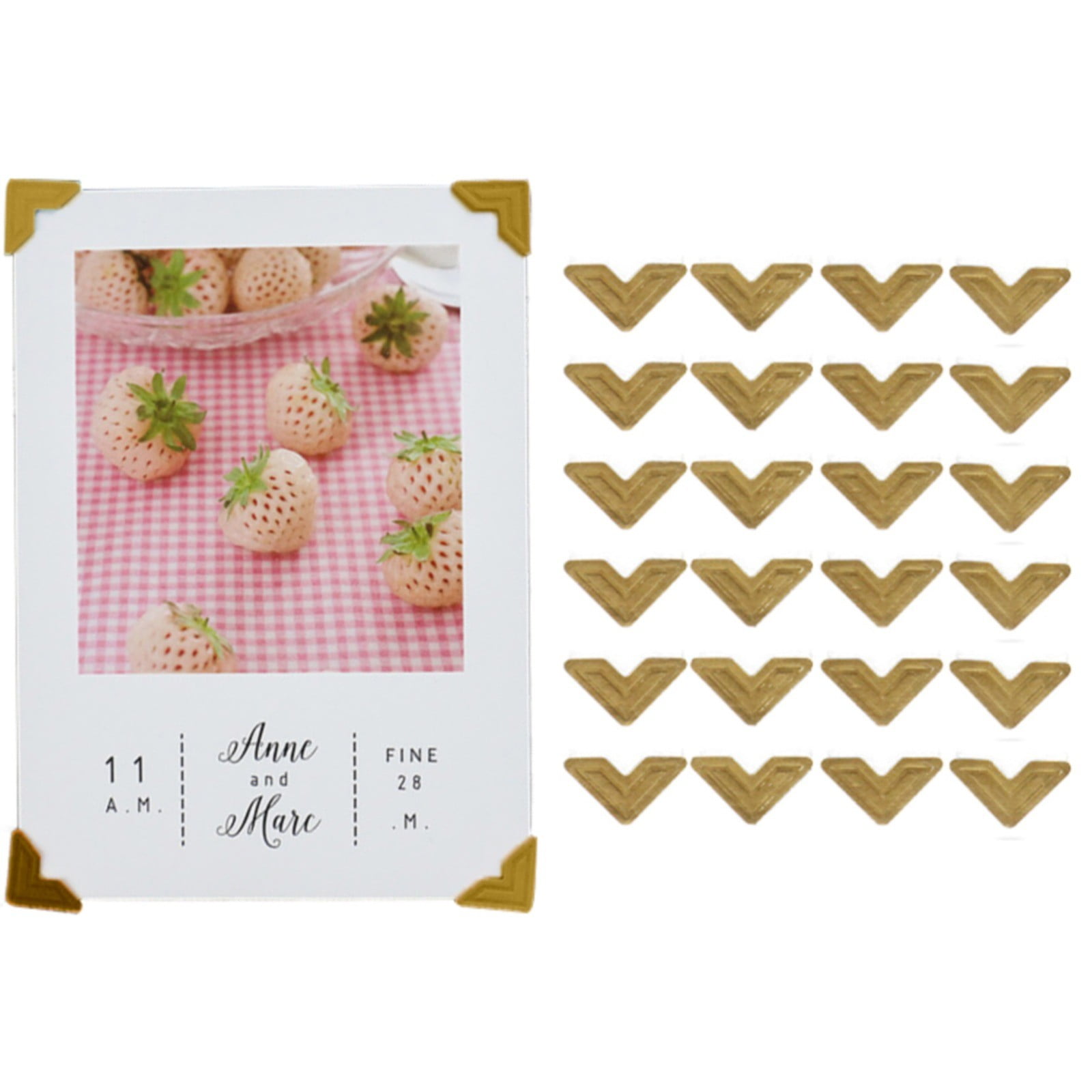 VOYOAO Photo Corners Self Adhesive Photo Corner Stickers, Picture ...