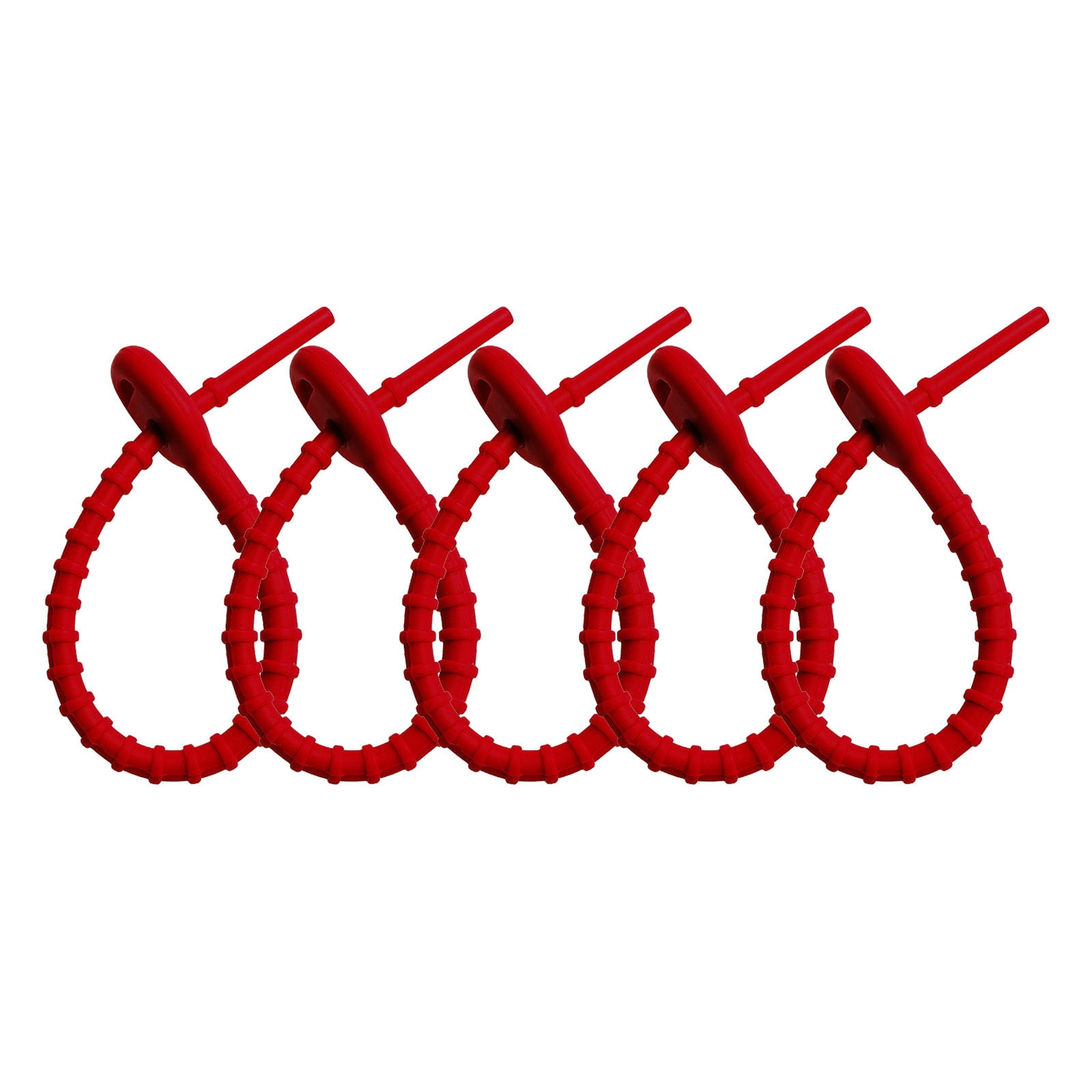 VOYOAO Silicone Cable Ties, Reusable Twist Ties Bendable Rubber Cable ...