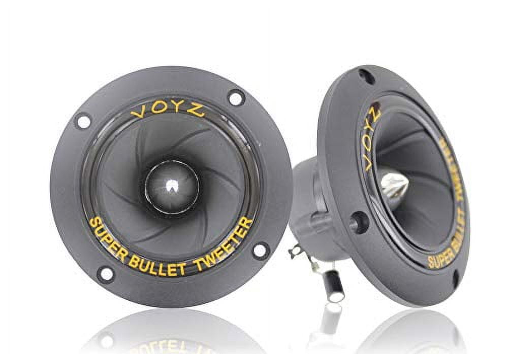 VOYZ 400 Watt 3.5? Piezo Super Horn Tweeters Aluminum Diaphragm 4-8 ...