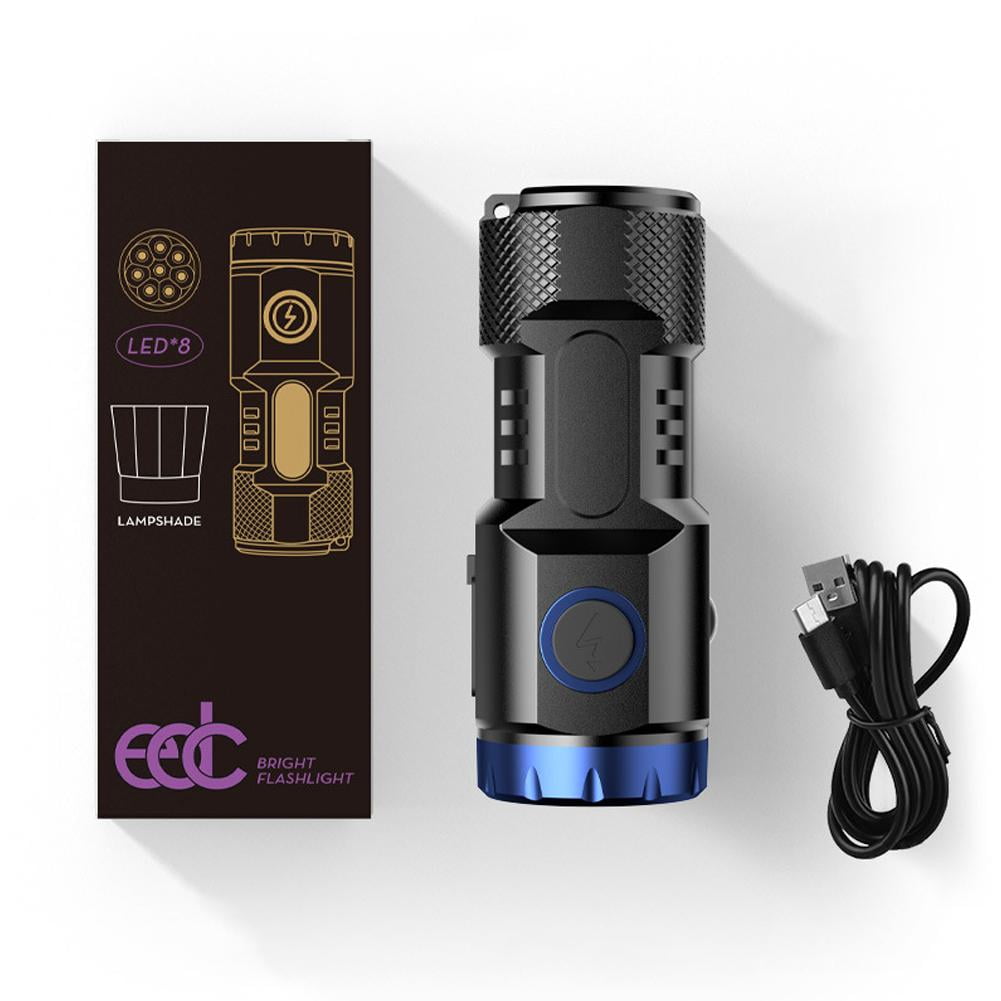 VP 4/6/8 Wick MINI Strong Light Magnetic LED Flashlight Light W/ Side ...