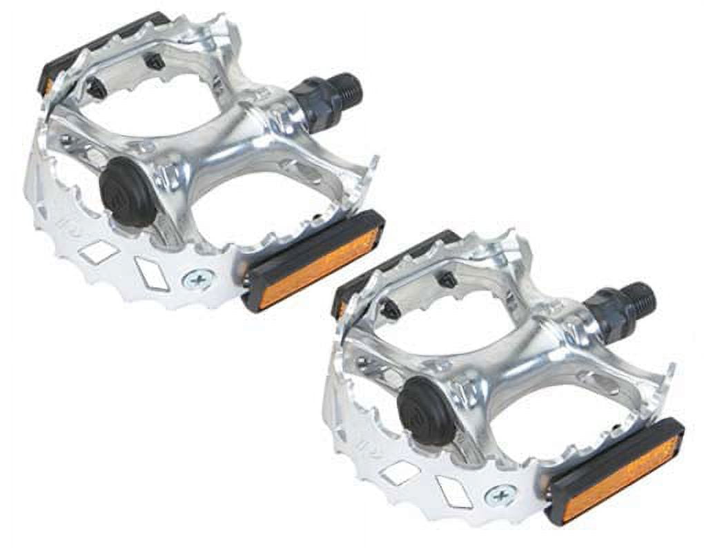 VP-474 Alloy Pedals 1/2" Chrome. Bike pedals, bicycle pedal, for ...
