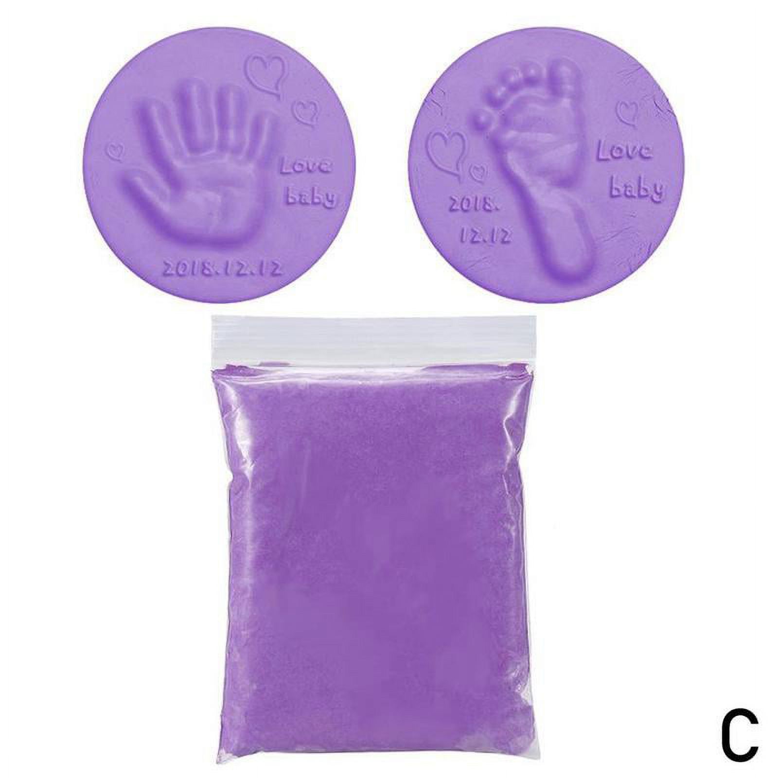 VP Clay Handprint Baby Footprint Imprint Kit Casting Parent-child Ink ...