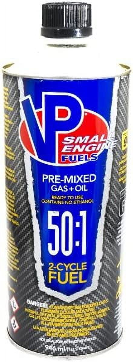 VP Fuel 94 Octane Ethanol-free Pre-mixed 50:1 2-Cycle Fuel for Small ...