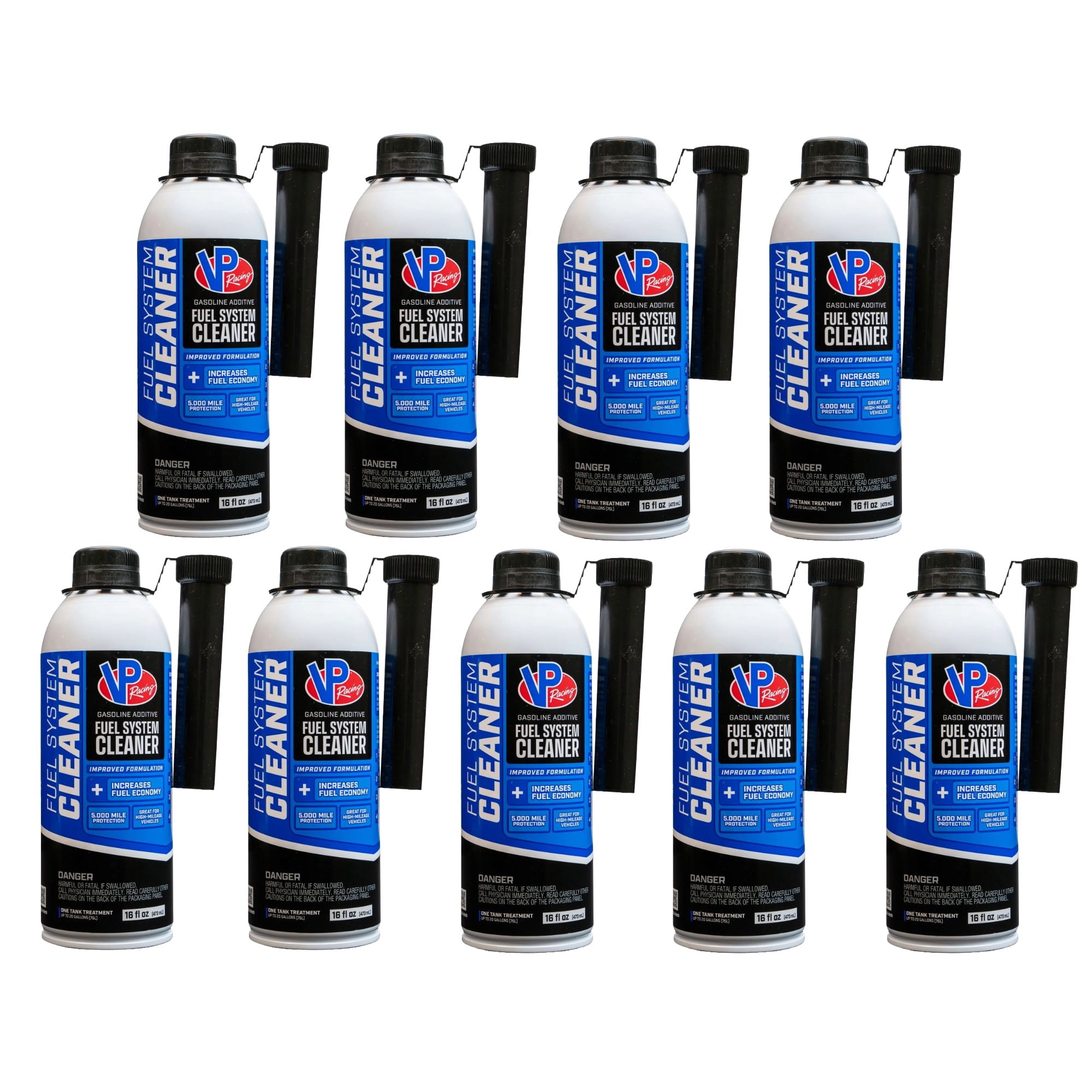 VP Racing 2805, Fuel System Cleaner with RP21-16 Ounce (9 Pack ...