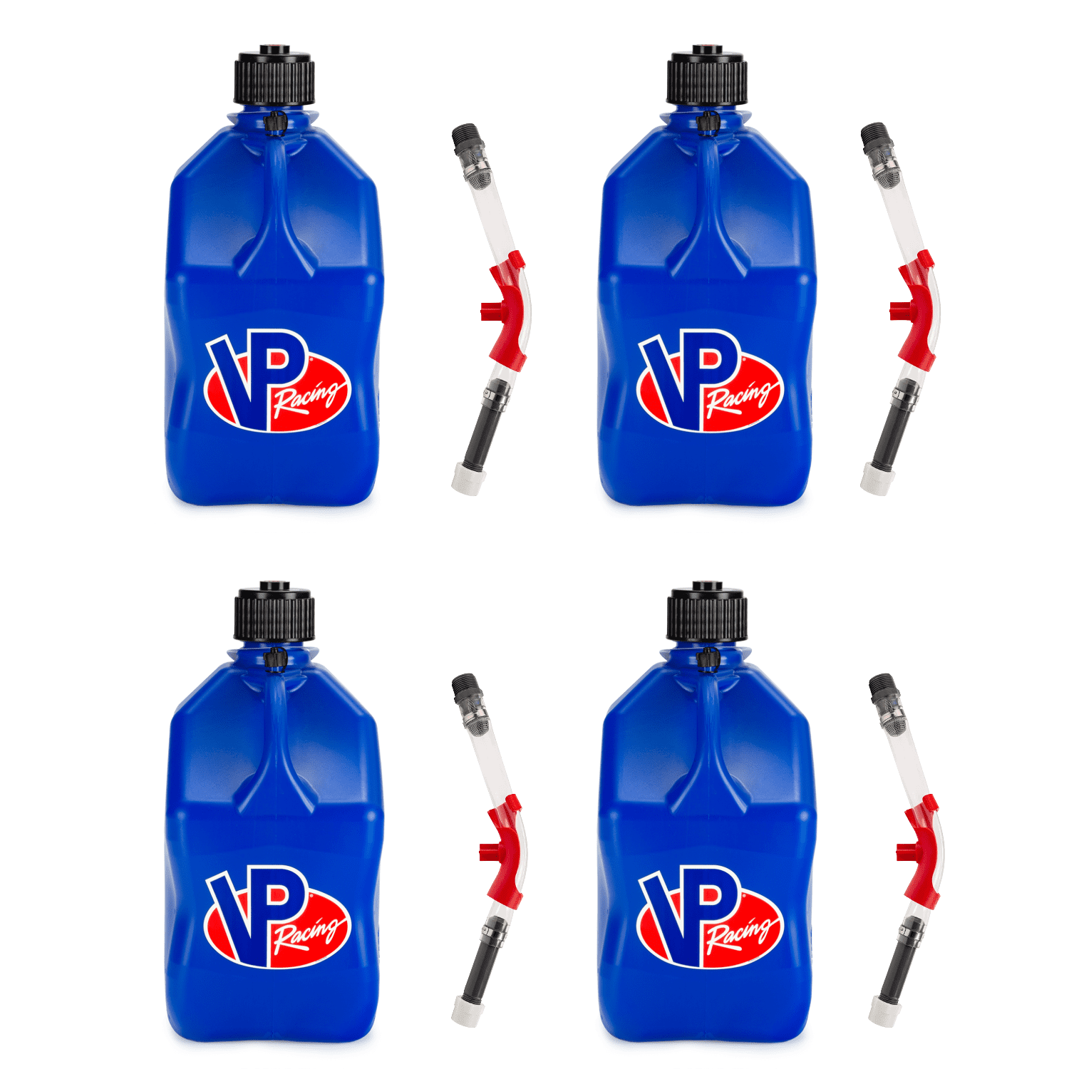 VP Racing 3532-CA, SQUARE Motorsport Jug 5.5 GALLON -Blue, With Deluxe ...