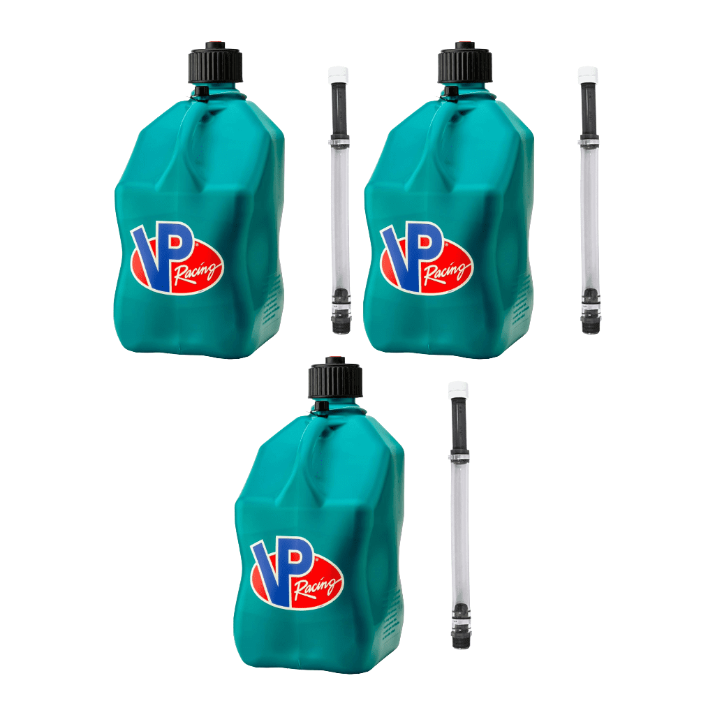VP Racing 3622-CA, 5.5-Gallon Square Motorsport Jug Caribbean w/ 14 ...
