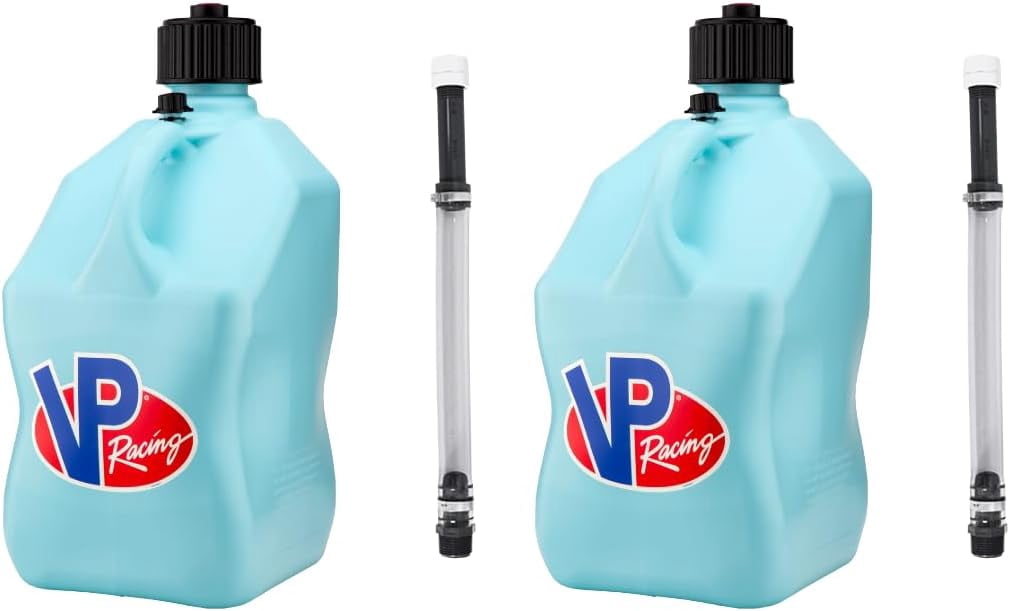 VP Racing 3632-CA, 5.5-Gallon Square Motorsport Jug Sky w/ 14" Deluxe ...