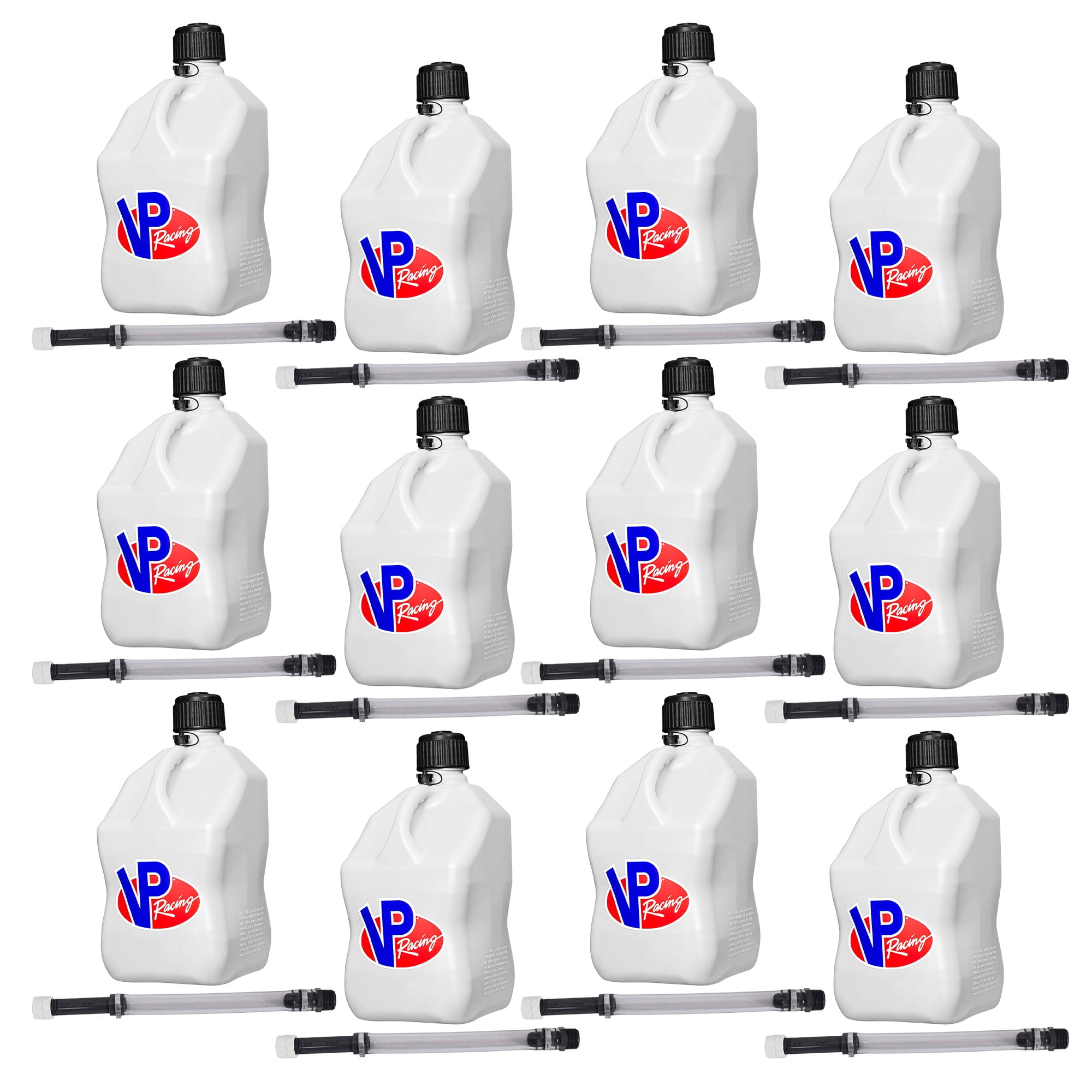 VP Racing 3522-CA 5.5-Gallon Square Motorsport Jug, White w/14 Inch ...