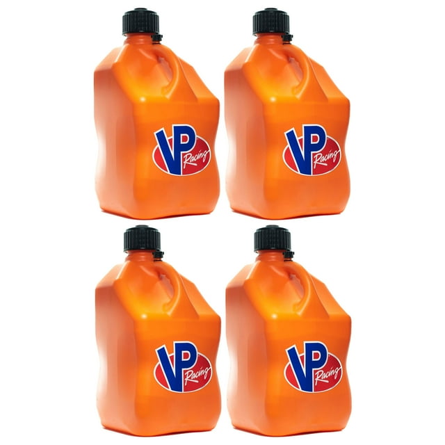 VP Racing 3572-CA, 5.5 Gallon Motorsport Jug Square, Orange (4 Pack ...