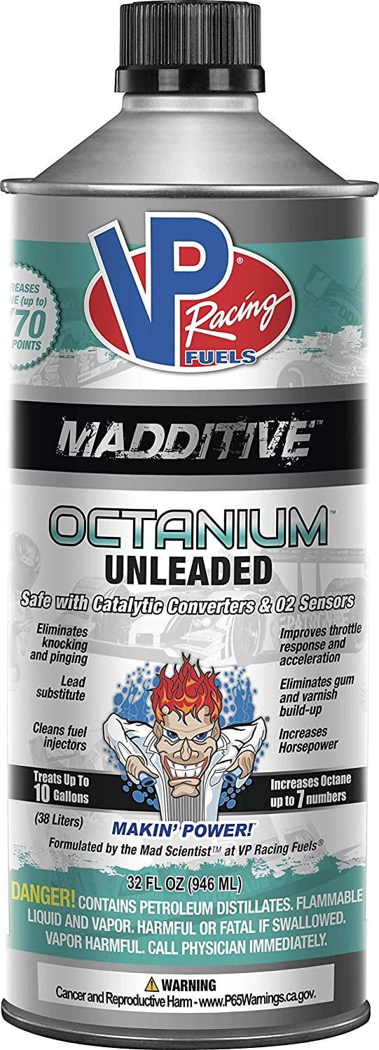 VP Racing Fuels 29505, Madditive Octanium Unleaded Octane Booster ...