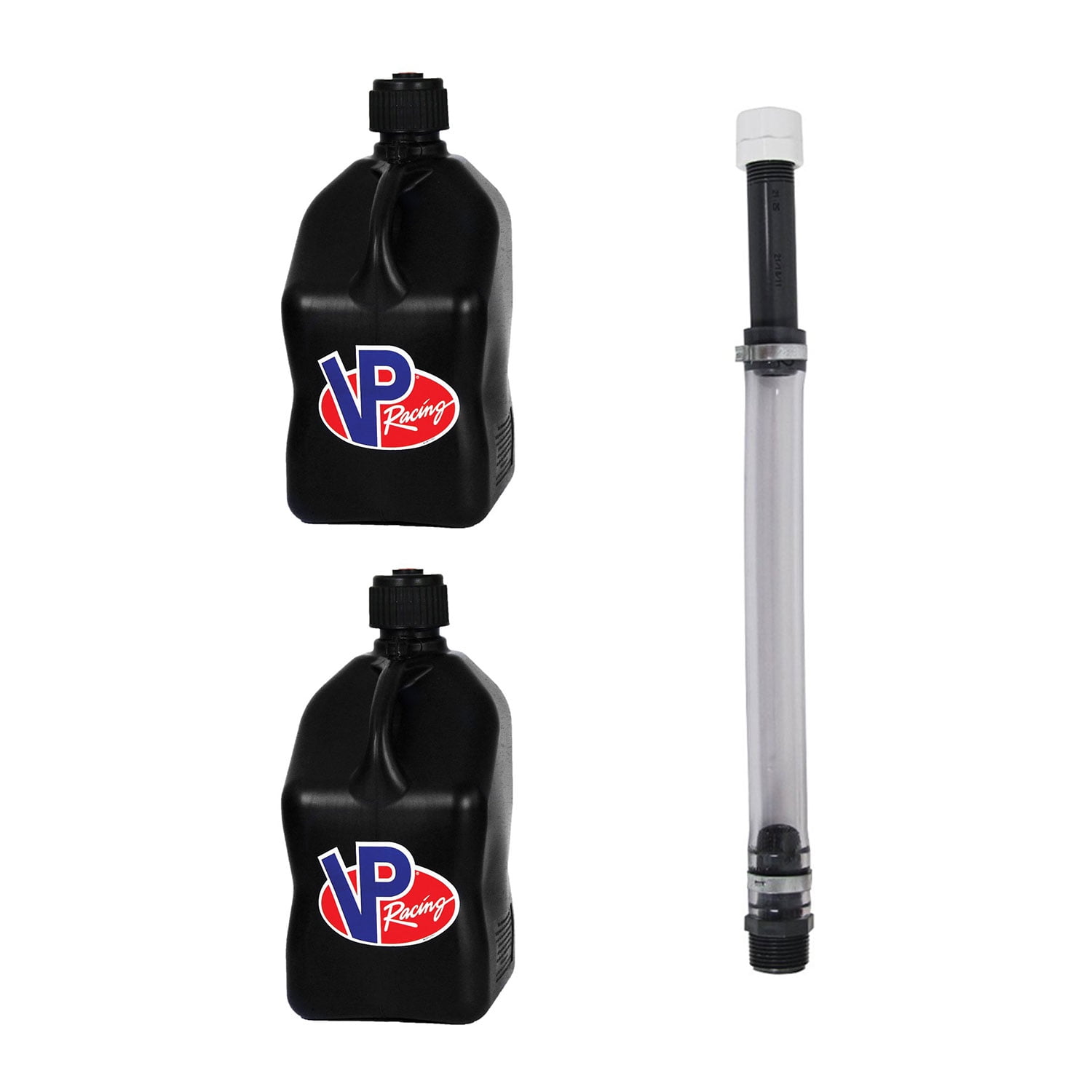 VP Racing Fuels 5.5 Gallon Utility Jugs with 14-Inch Hose Kit, High ...