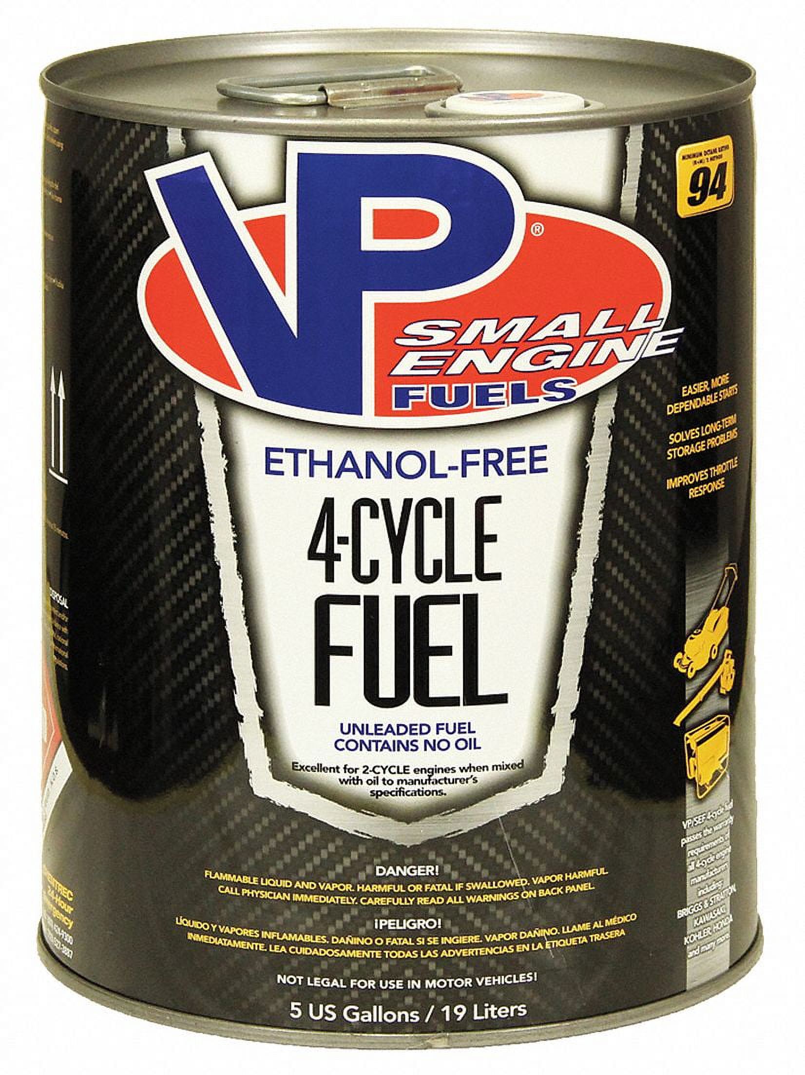 VP Racing Fuels 6202, 4-Cycle Engine Fuel, 5 Gallon - Walmart.com