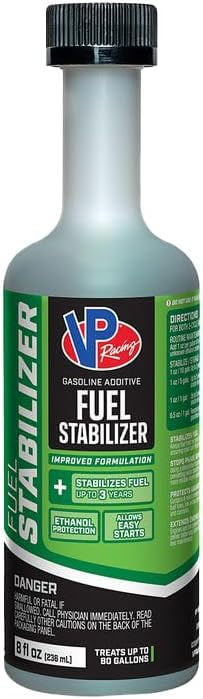 VP Racing 2815, Fuel Stabilizer with Ethanol Armor - 8 Ounce - Walmart.com
