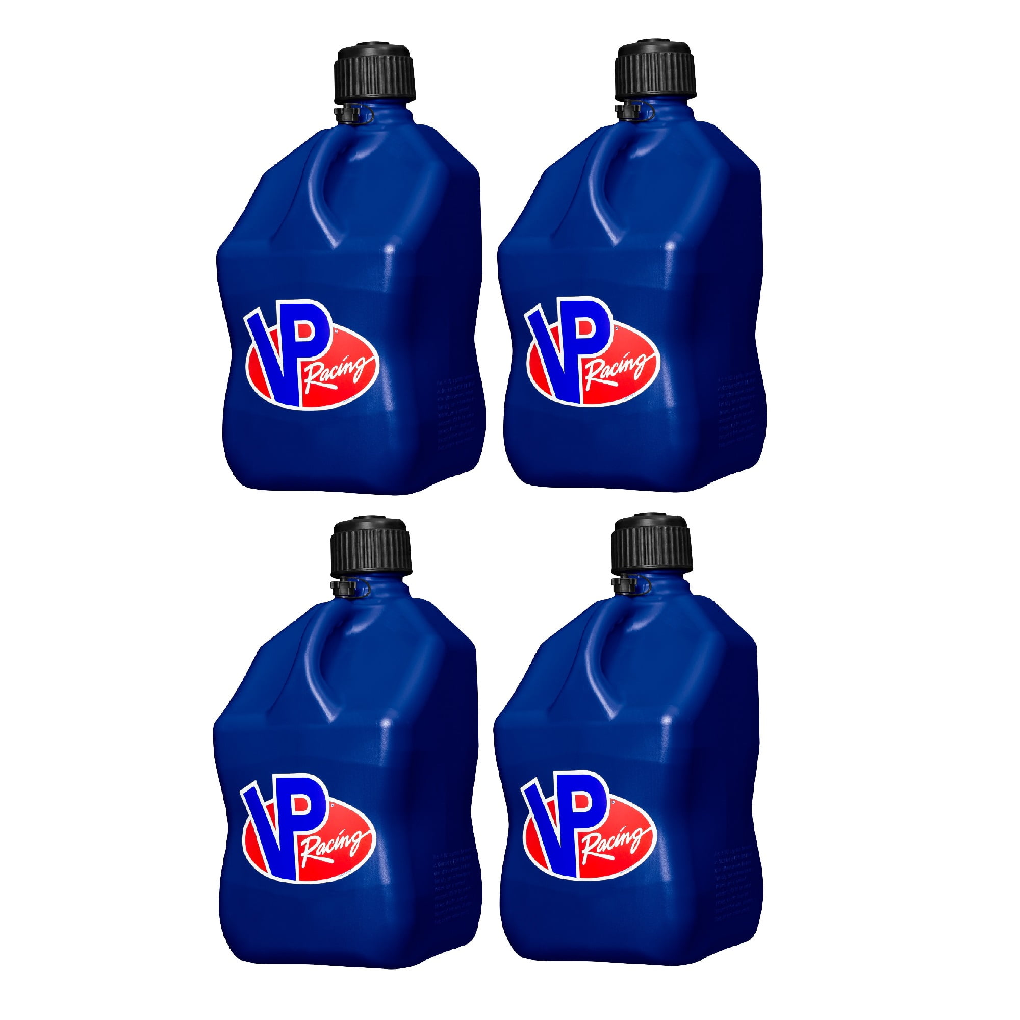 VP Racing Fuels Motorsport 5.5 Gallon Square Utility Jugs, Blue (4 Pack ...