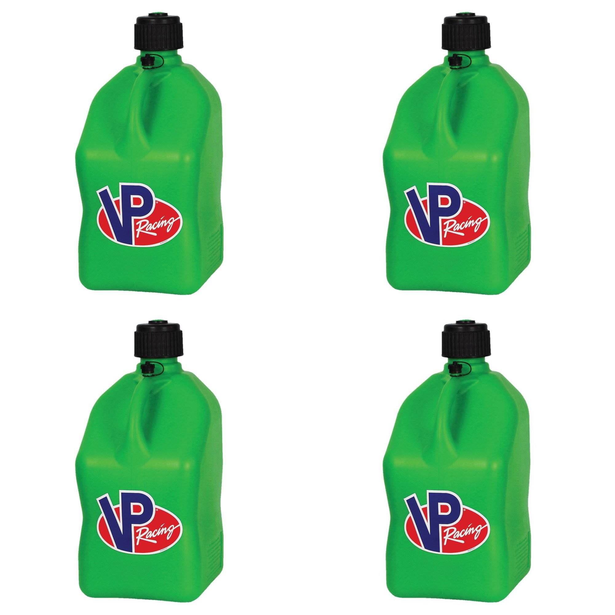 VP Racing Fuels 5.5 Gallon Motorsport Utility Jugs, Green (4 Pack ...