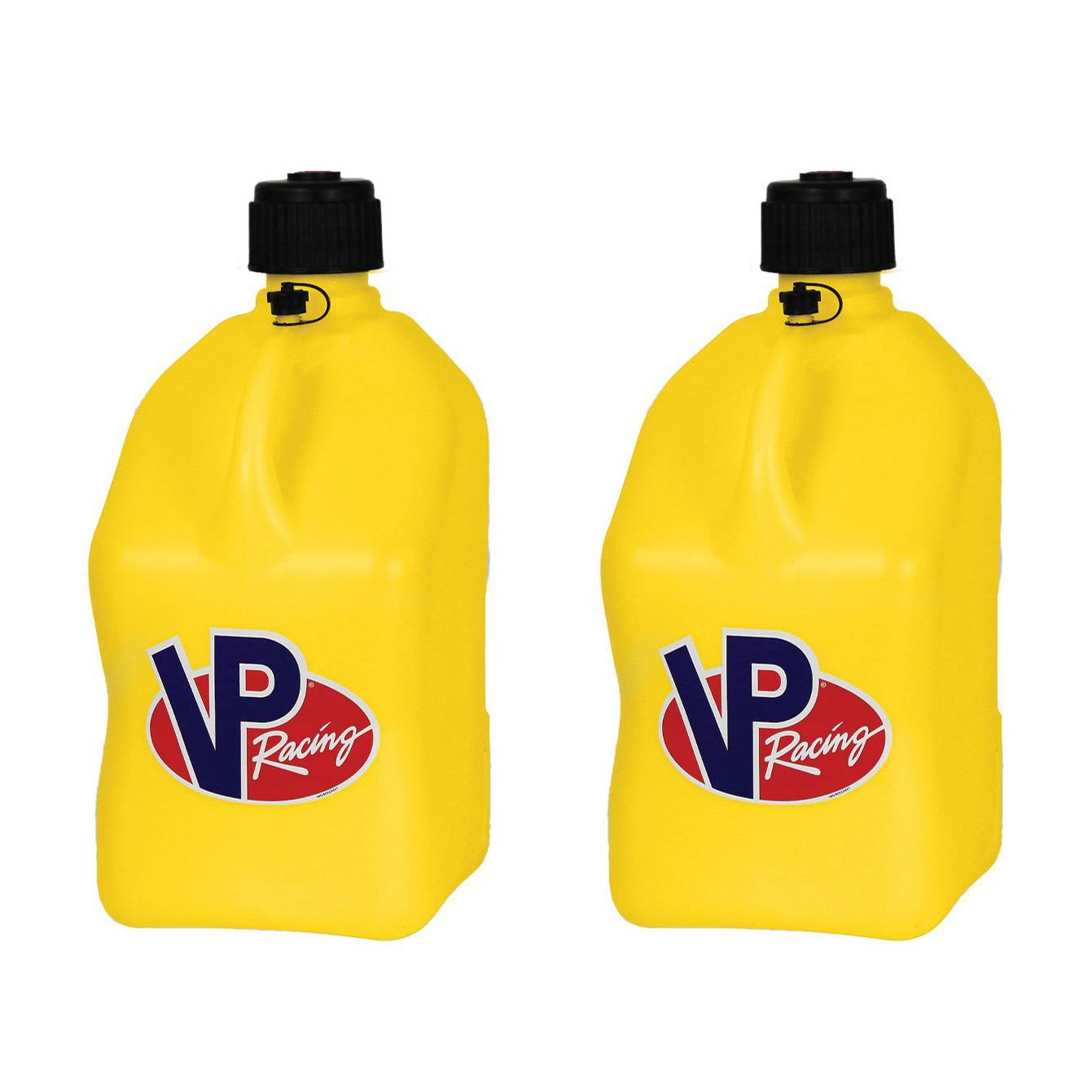 VP Racing Fuels 5.5 Gallon Motorsport Utility Jugs, Yellow (2 Pack ...