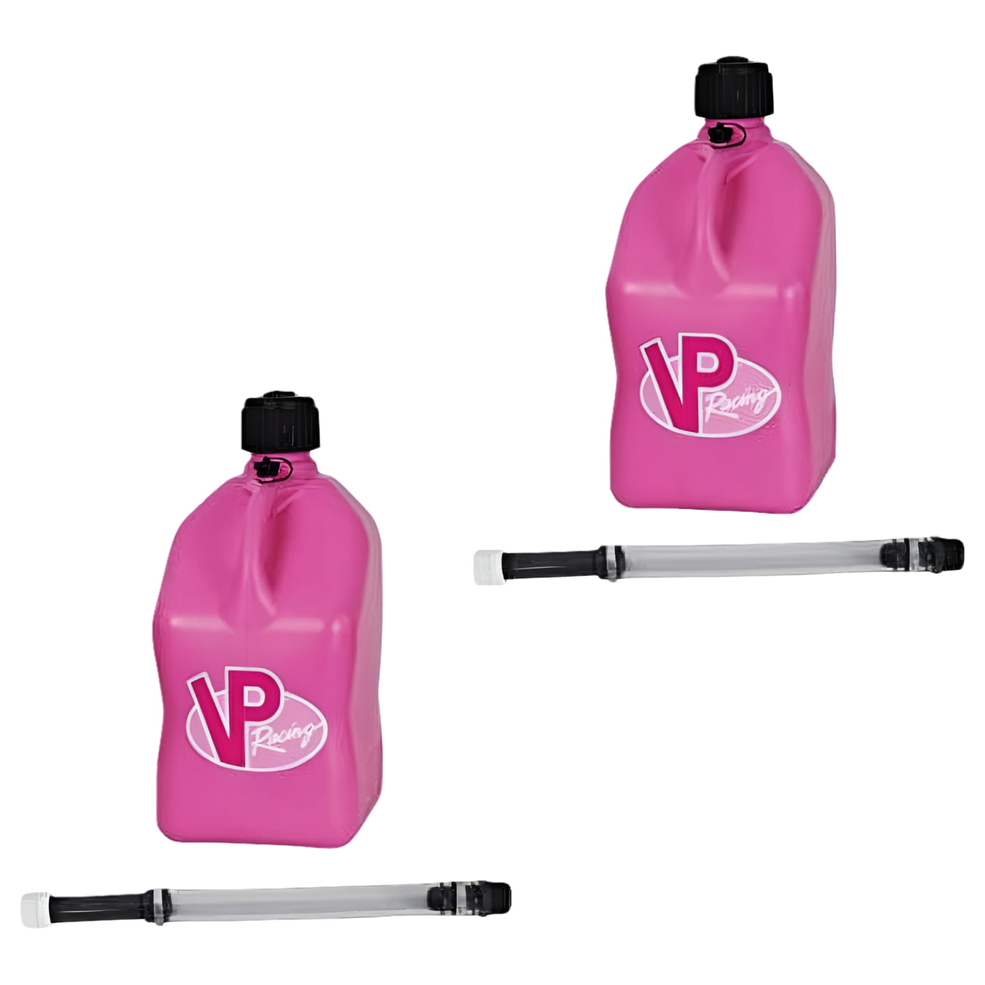 VP Racing Fuels Motorsport 5 Gallon Plastic Utility Jug Pink 2 Pack w ...