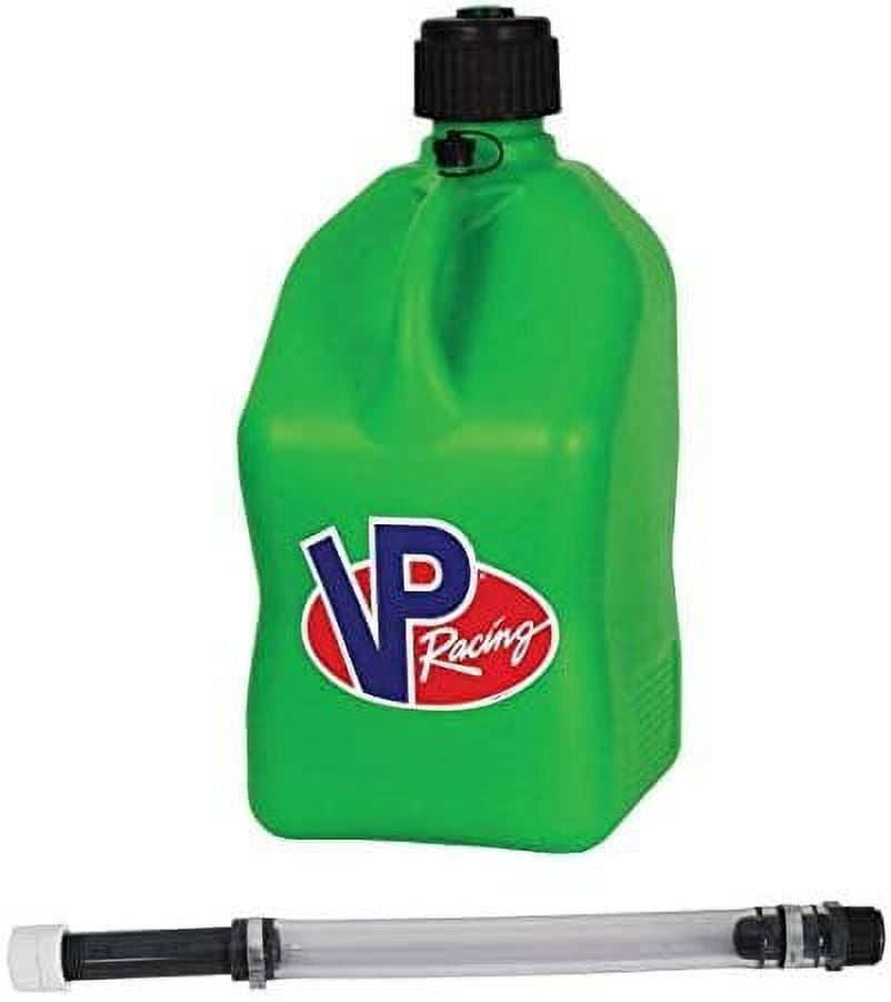 VP Racing Fuels Motorsport 5 Gallon Square Plastic Utility Jug Green ...
