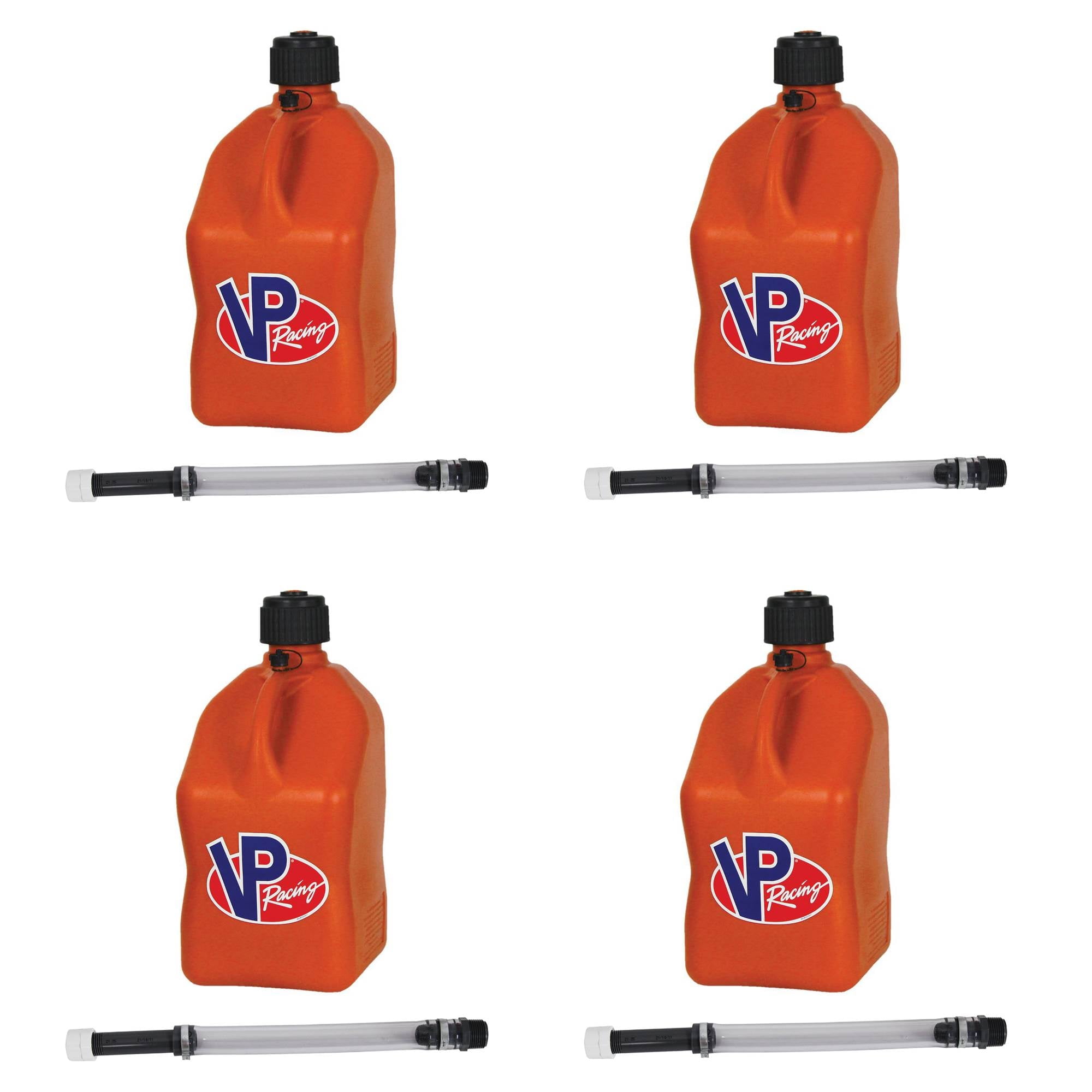 VP Racing Fuels 5 Gallon Motorsport Utility Jug Orange with 14 Inch ...