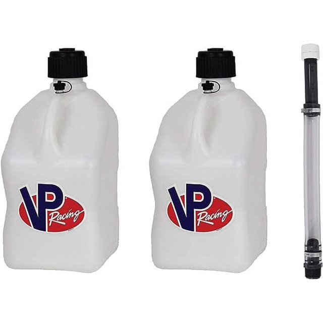 VP Racing Fuels Motorsport 5 Gallon Square Plastic Utility Jug White ...