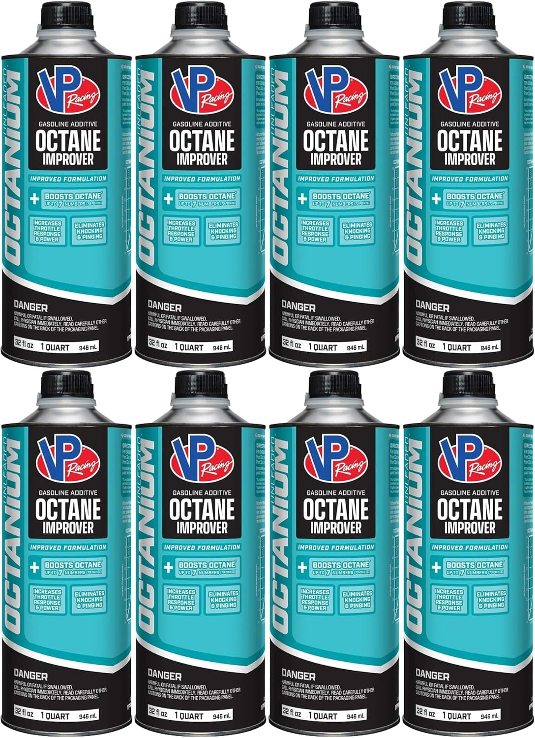 VP Racing Fuels 32oz Octanium Unleaded Gasoline Concentrate, Boosts ...