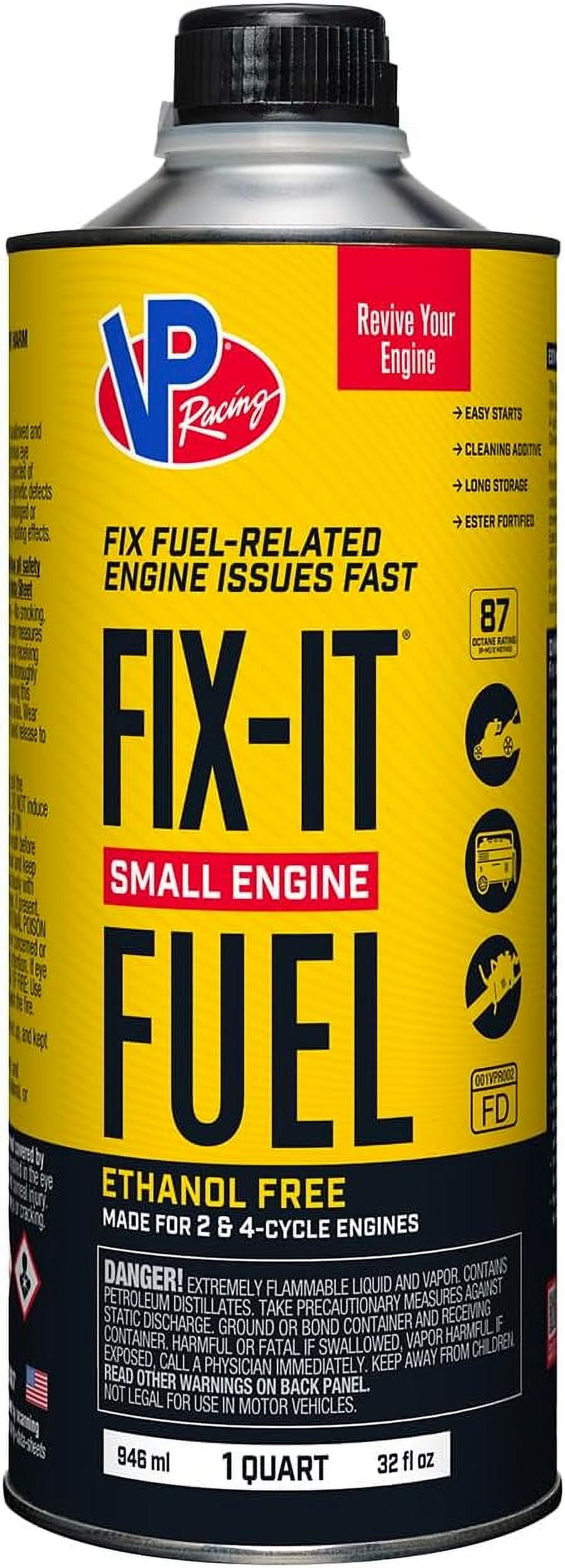 VP Racing Fuels 6635, Fix-It Fuel, Fixes Poor or Non-Running 2-Cycle ...