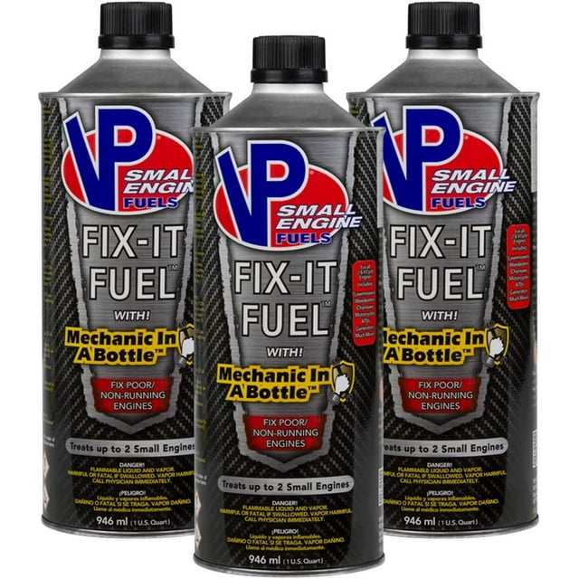 VP Racing Fuels SEF Fix-It Fuel, Fixes Poor or Non-Running Engines, 3 ...