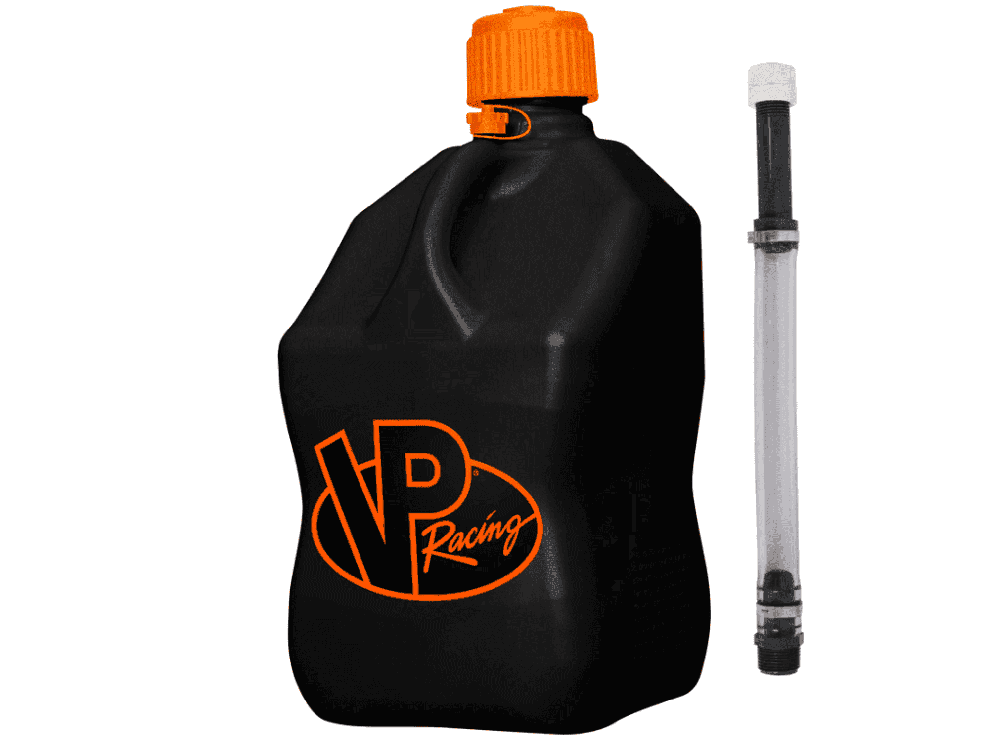 VP Racing 3852-CA, 5.5 Gallon Square V-Twin Jug with Deluxe Filler Hose ...