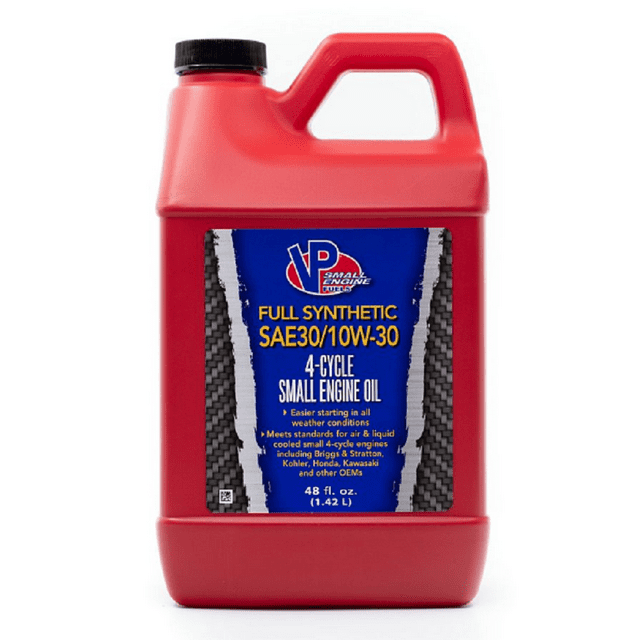 VP Small Engine Fuels 2929 Full Synthetic SAE 30 10W 30 Motor Oil, 48 ...