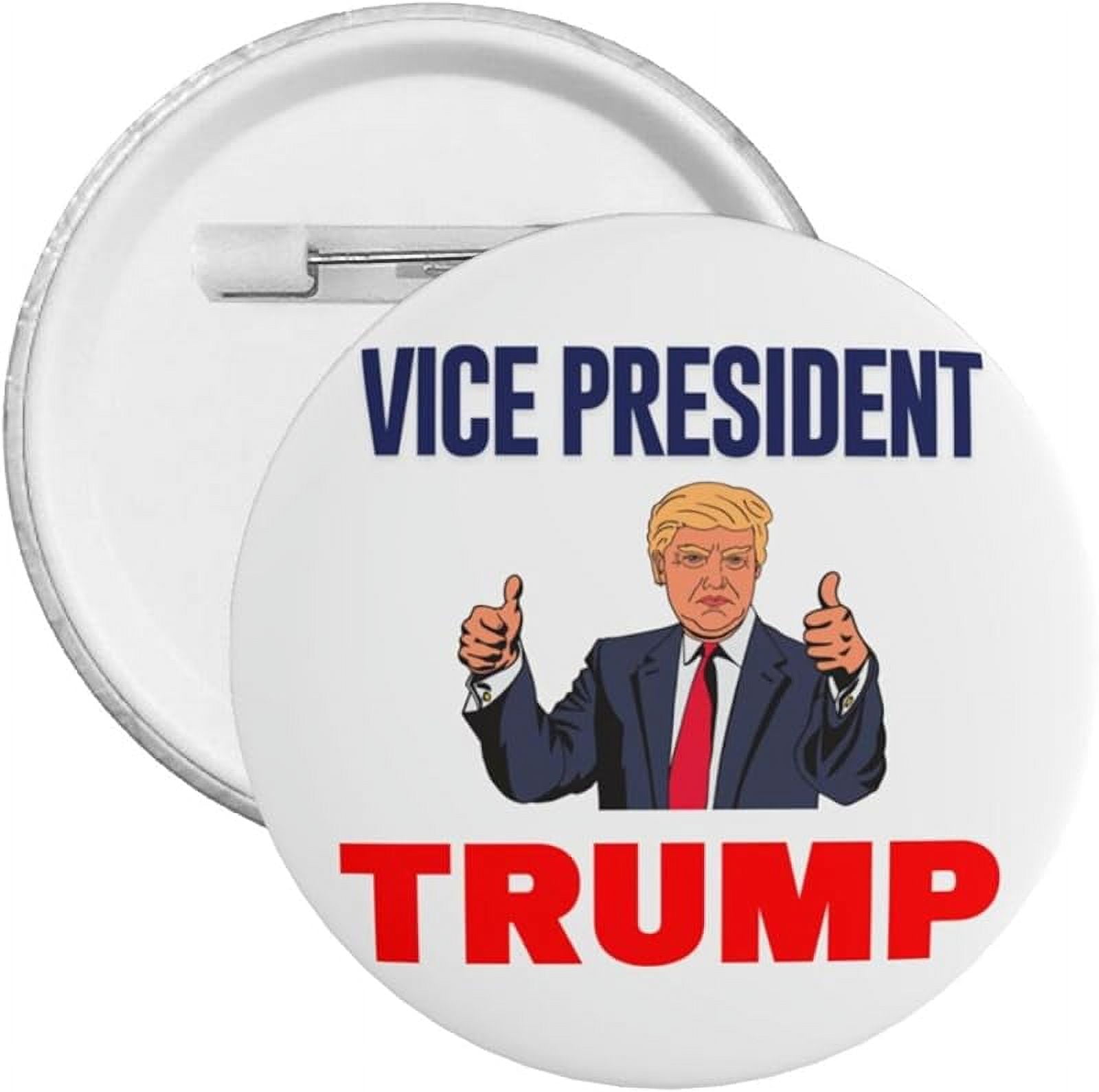 VP Trump Button Pins Vice President Trump Button Pins Funny Kamala ...