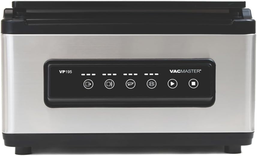 VP195 Chamber Vacuum Sealer, 2-in-1 Sealing Power, Dual Function ...