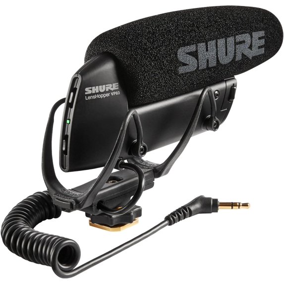 VP83 LensHopper Camera-Mounted Condenser Shotgun Microphone for use ...
