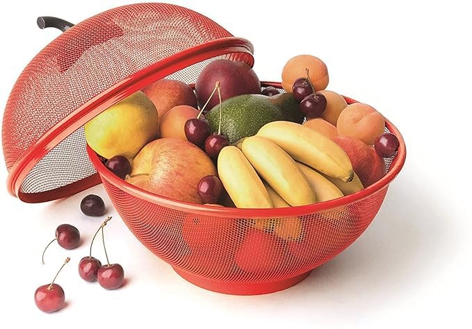 VPGS Apple Shape Net Fruits Vegetables Basket for Kitchen Fruit Basket ...