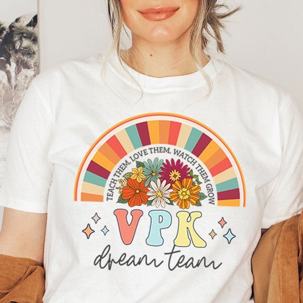 VPK Shirt, VPK Teacher Shirt, Voluntary Pre-Kindergarten, Voluntary ...