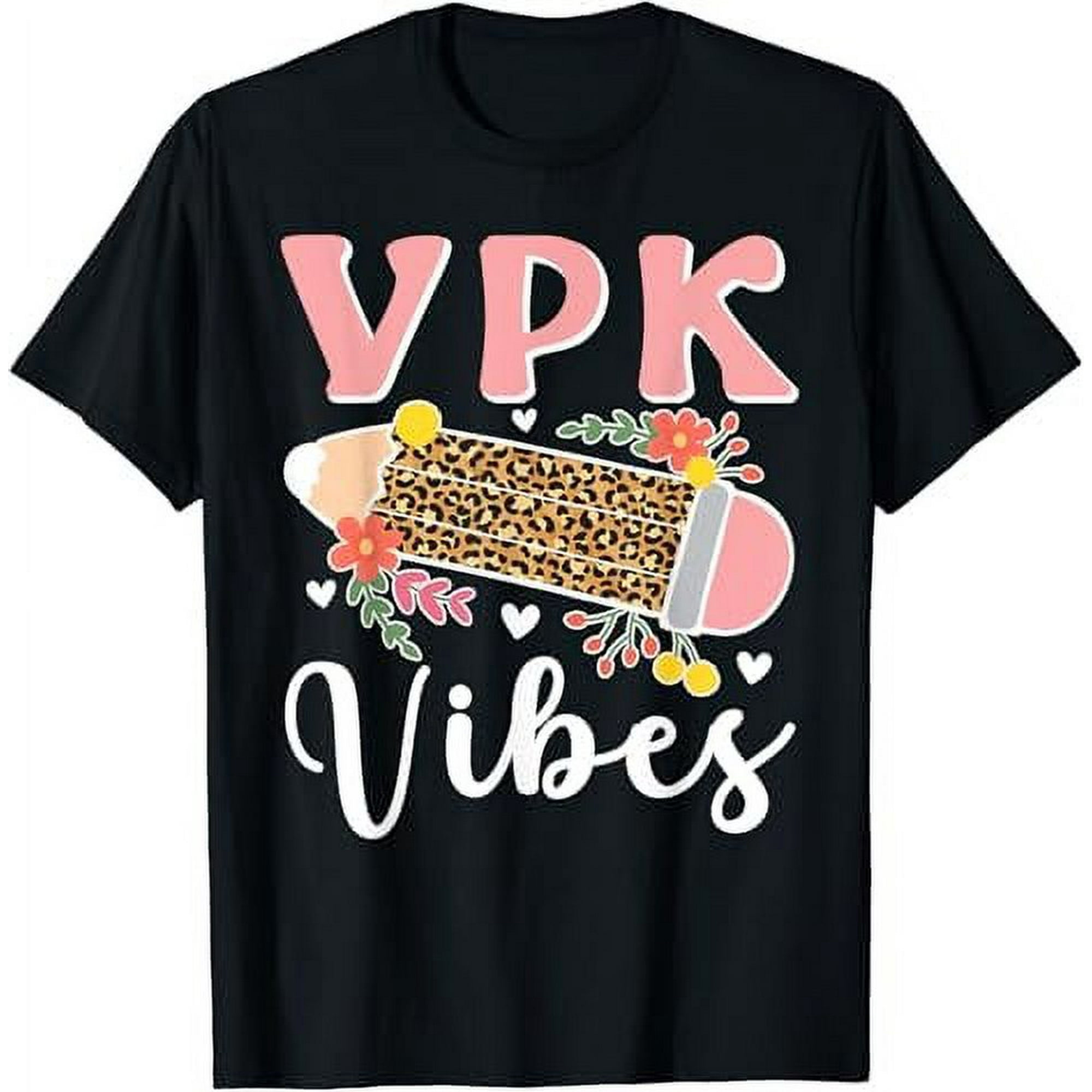 VPK Vibes First Day Of VPK Back To School T-Shirt - Walmart.com