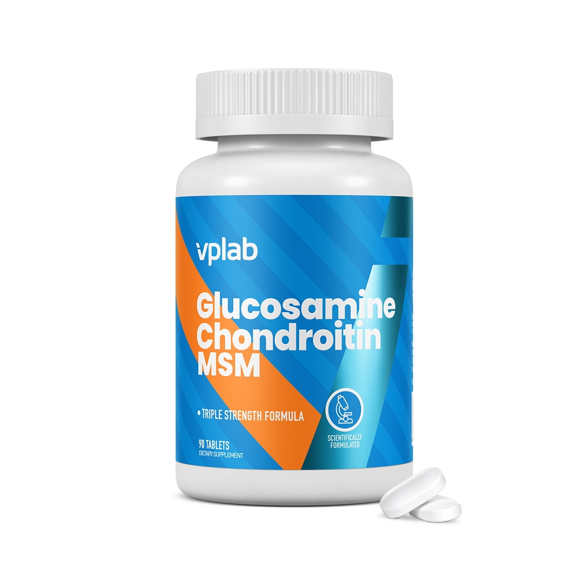 VPLab Glucosamine Chondroitin MSM Complex - Triple Strength Formula Supplement for Joint Support ...