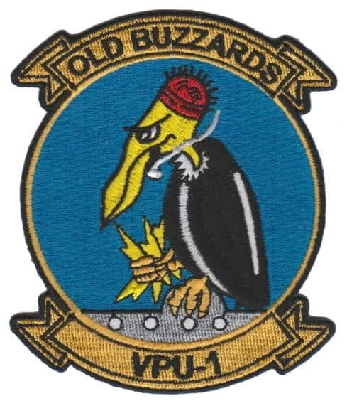 VPU-1 Old Buzzards Squadron Patch – Plastic Backing - Walmart.com