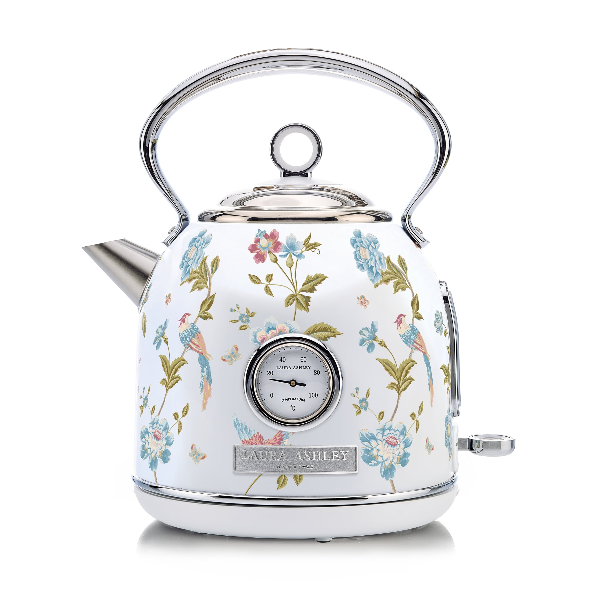 Laura Ashley Dome Kettle - 1.7L Stainless Steel - Walmart.com