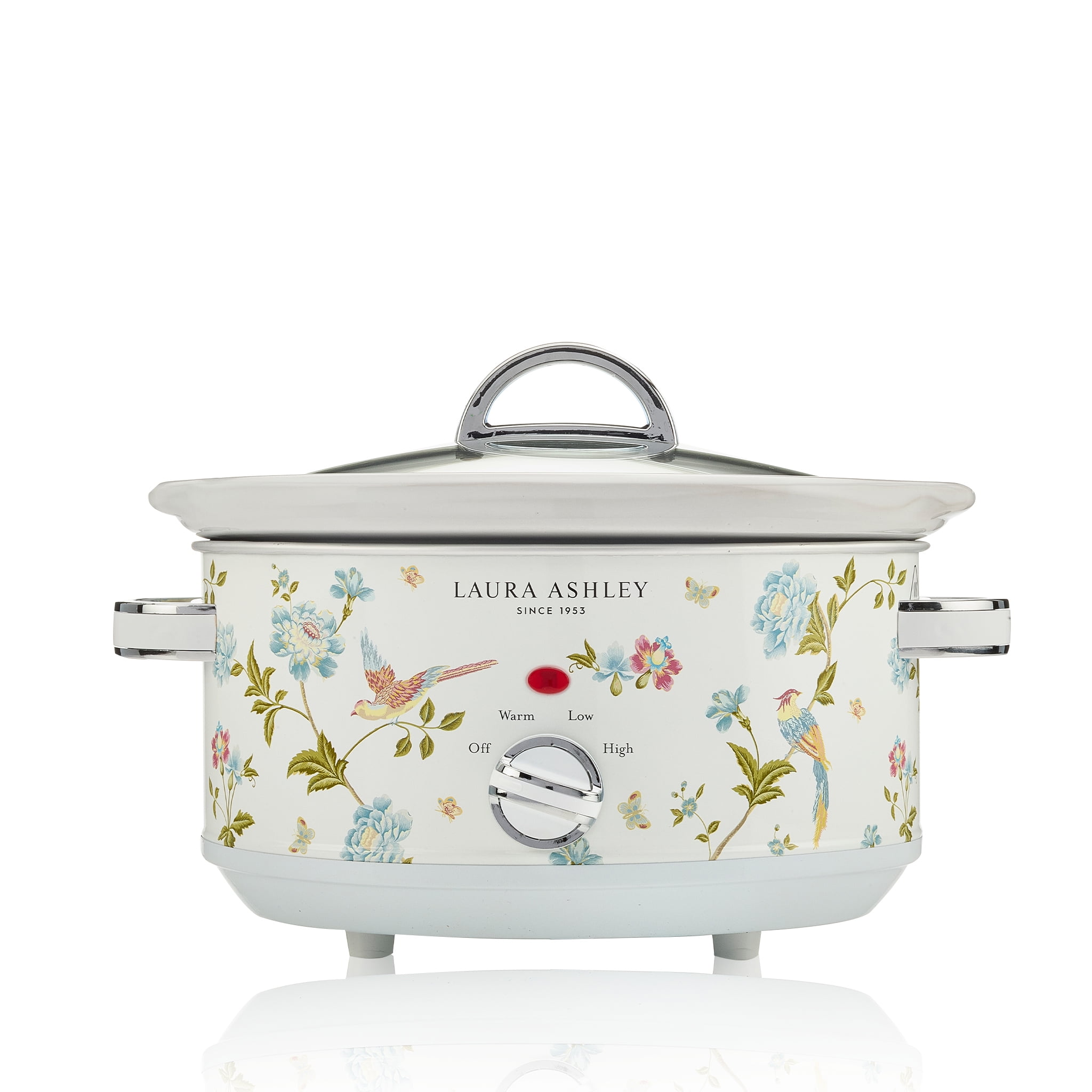 VQ Laura Ashley 3.5L Slow Cooker - Elveden White - Soup Maker - Walmart.com