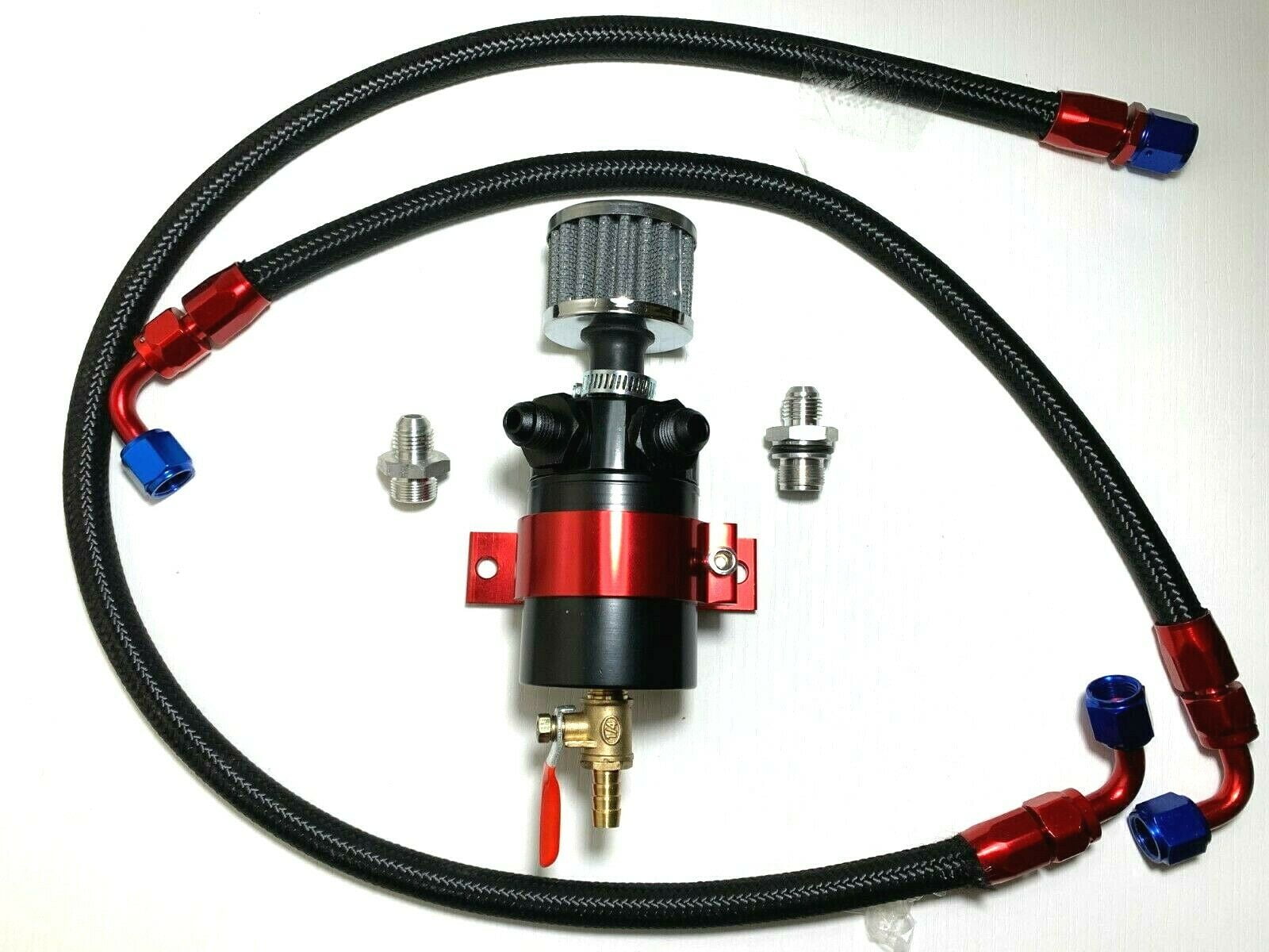 VQ35DE Revup G35-350Z Baffled Oil Catch Can | Complete Crank Case ...