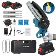 HART 40V 10" Battery-Powered Chainsaw Kit, (1) 2.5 Ah Lithium-Ion ...