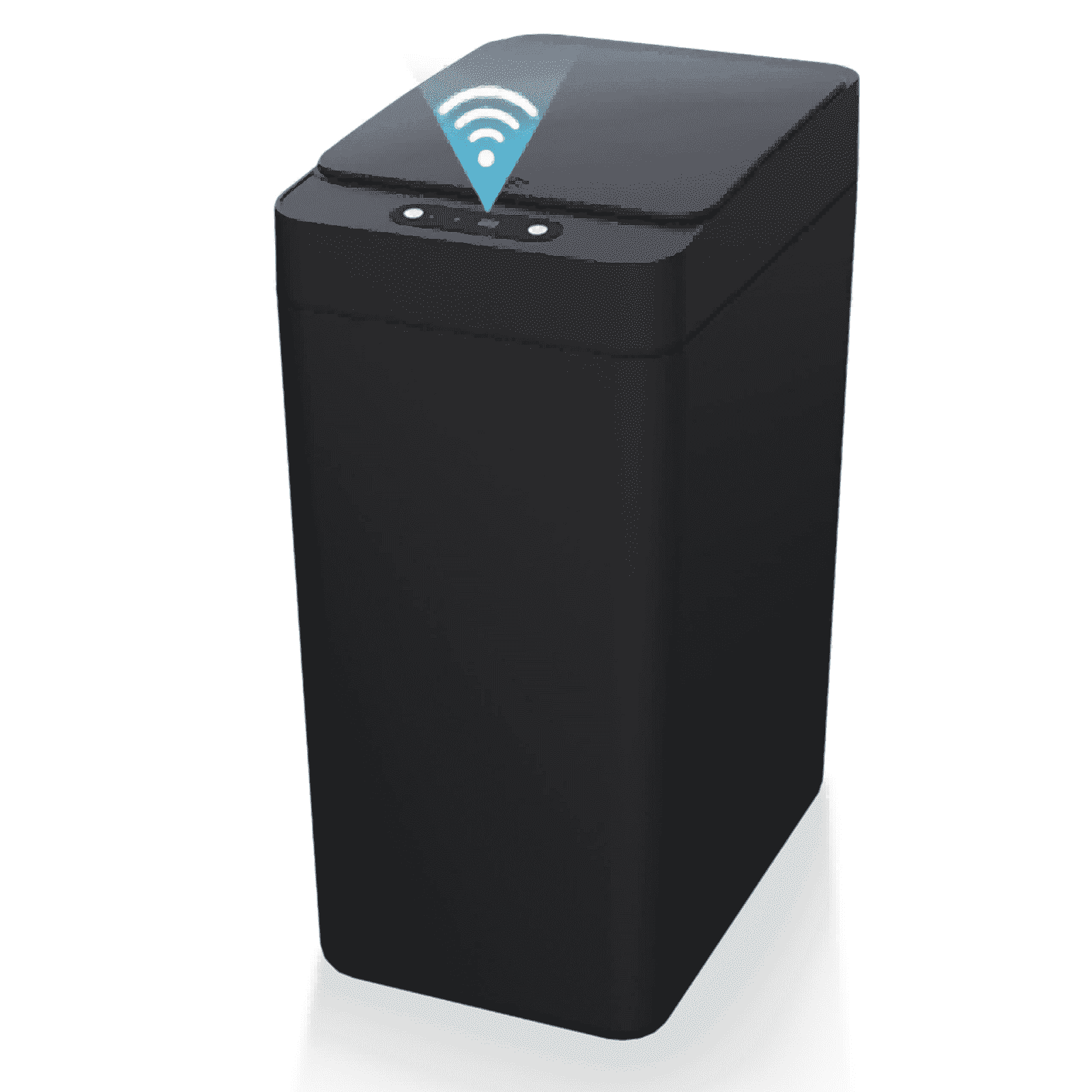 IRINNA Small Touchless Bathroom Trash Can with Lid 2.6 Gallon ...