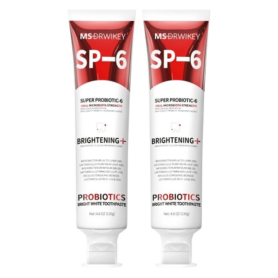 VQPZlfhb SP-6 Probiotic Toothpaste - Enhanced Formula with 6 Probiotics ...