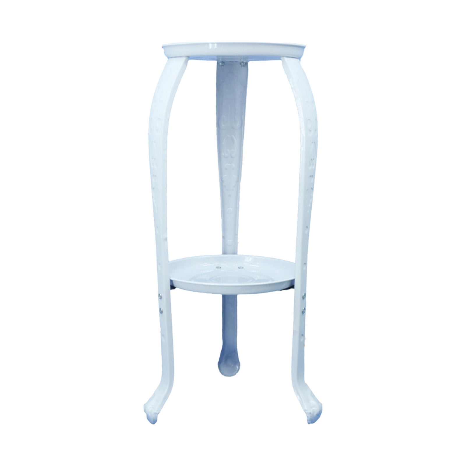 VQPeo 2-Tier Metal Plant Stand for Indoor & Outdoor Use | Space-Saving ...