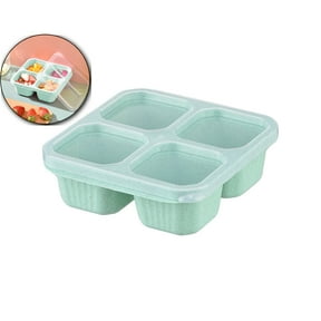 BINGLI Wheat Straw Lunchable Snack Containers for Kids & Adults - 6 ...