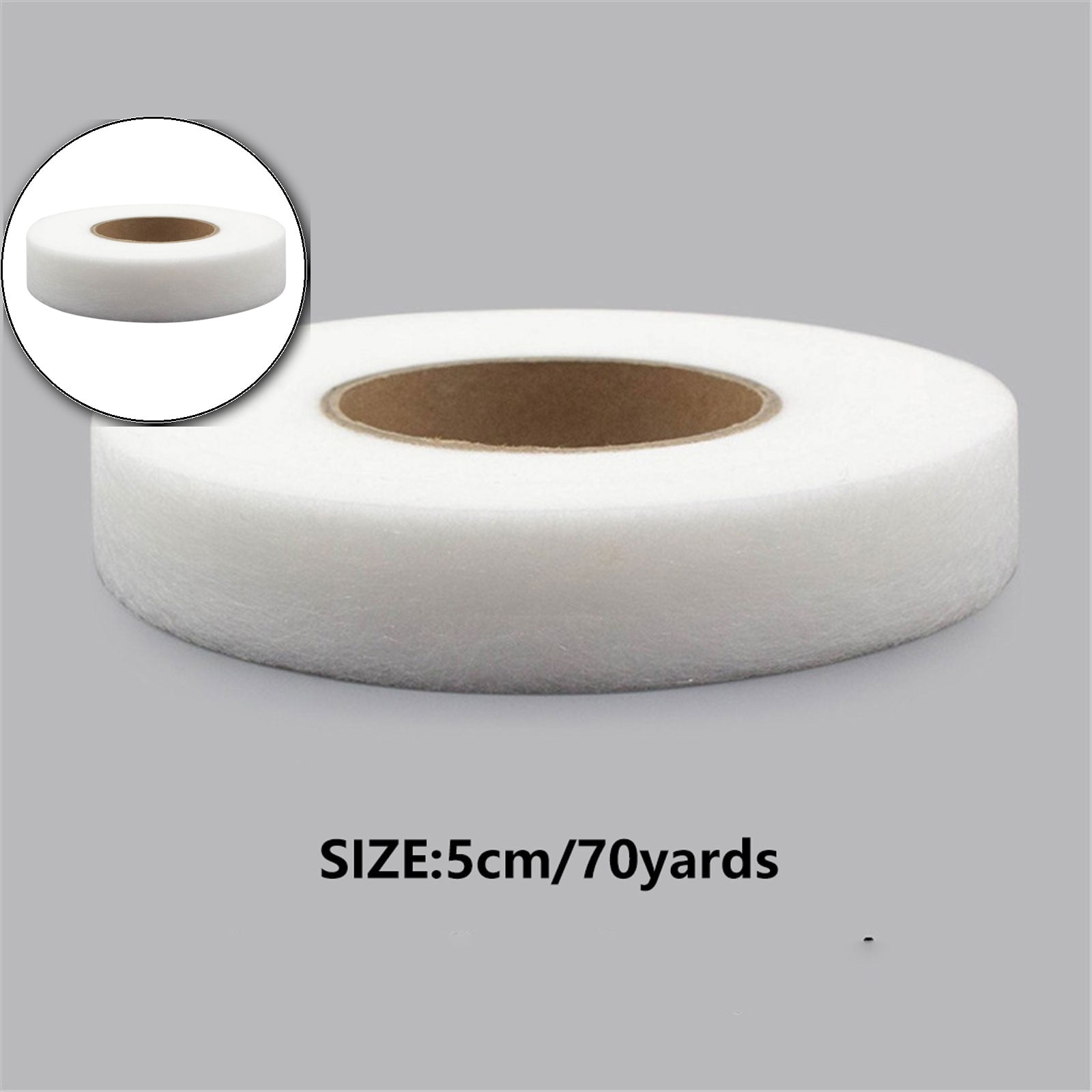 VQPeo 70 Yards Black White Hot Melt Mesh Interlining Adhesive Fabric ...