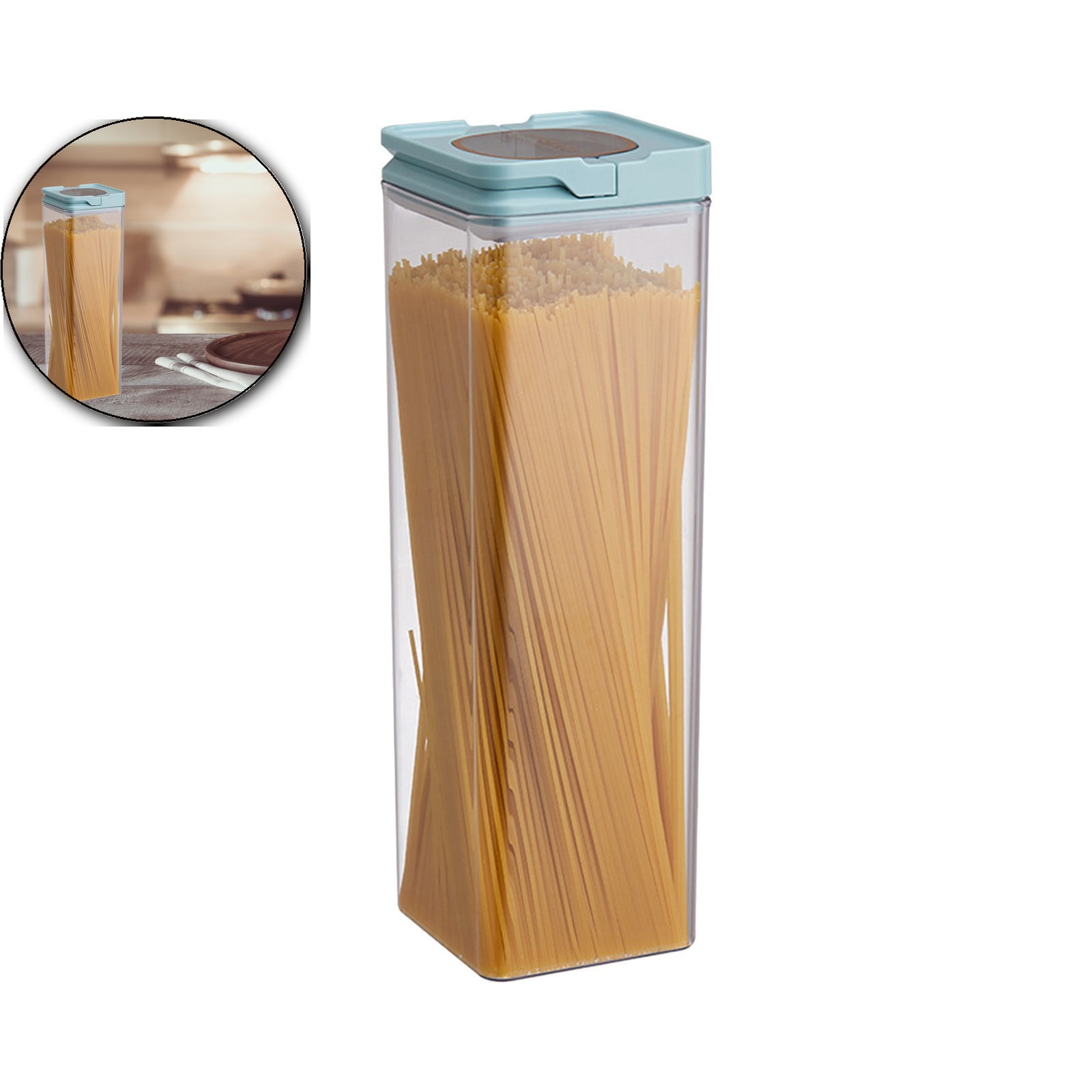 VQPeo Airtight Food Storage Containers with Lids - Stackable One Button ...