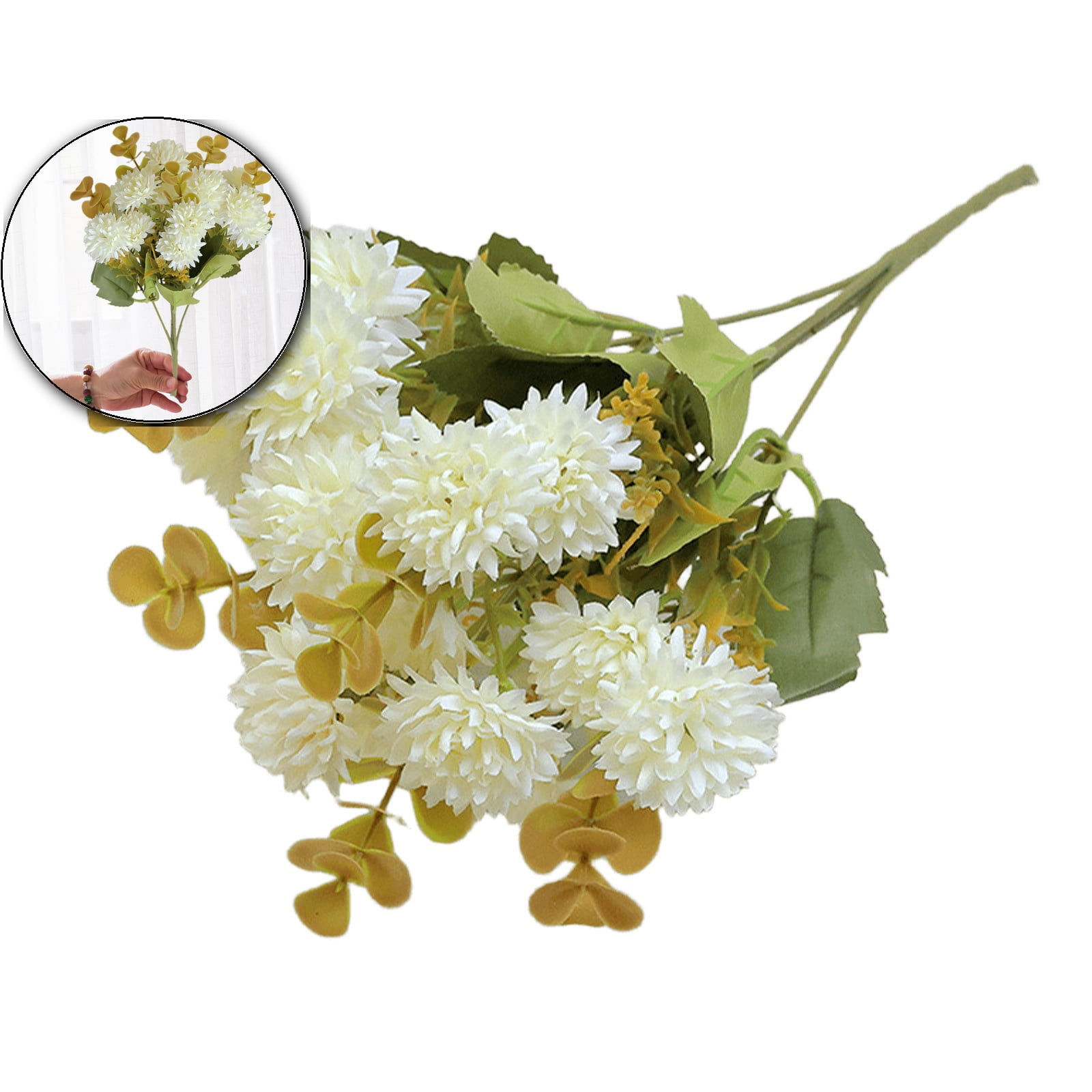 VQPeo Artificial Daisy Flowers Wildflowers Bouquet for Table Vase Decor ...